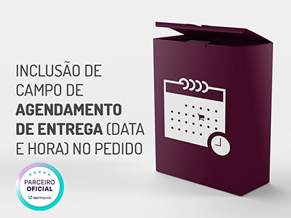 Agendamento de Entrega (Data e Hora) | Temas para E-commerce | Loja ...